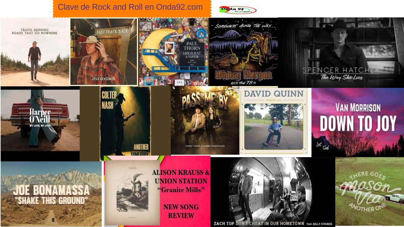 Clave de RNR, 11 de marzo. Sonidos poderosos - Onda 92 Multimedia
